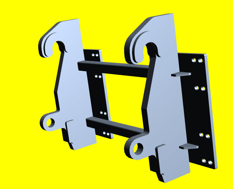 Mounting Brackets and Plates for Tractors and Loaders | MDS Manufacturing